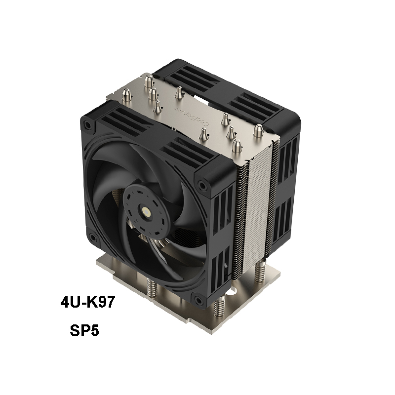 Lori AMD EPYC 9004 Series SP5 Socket Active CPU Cooler With Dual Fan ...